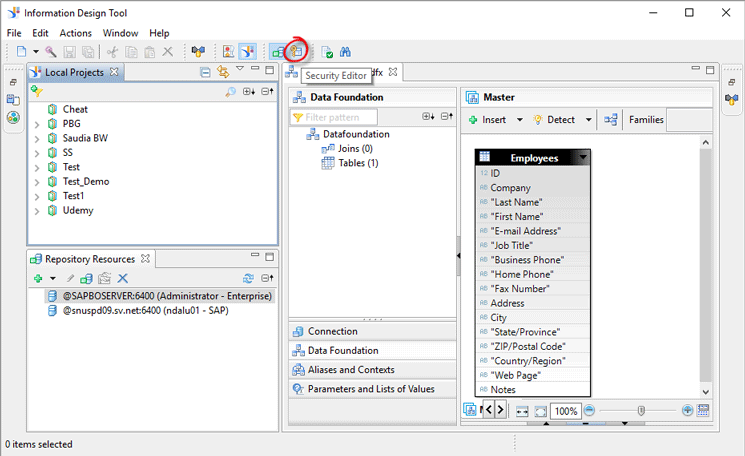 sap business objects user guide