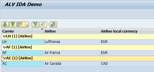 A Primer for the ALV Display with Integrated Data Access for SAP HANA ...