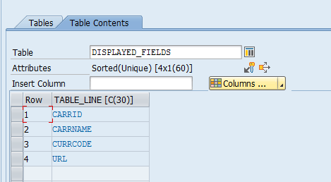 A Primer for the ALV Display with Integrated Data Access for SAP HANA ...