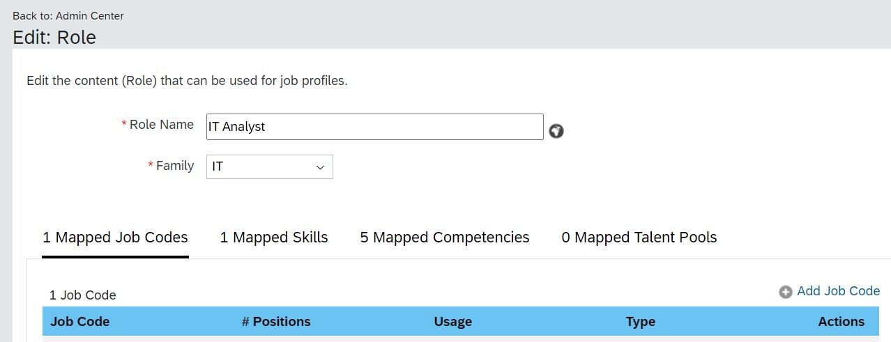 Implement and Manage Competency Frameworks in SAP SuccessFactors ...